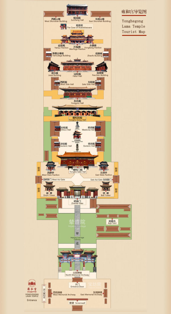 Temple des Lamas Yonghe de Pékin - Infos Voyage - Ciel Chine