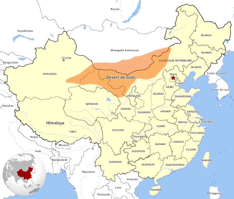 Désert de Gobi - Ciel Chine